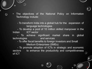 ICT boom in India | PPTX