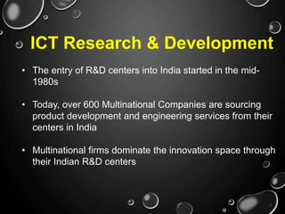 ICT boom in India | PPTX