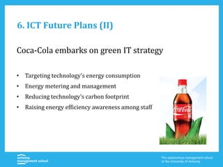 Ict coca cola-case_study | PPTX