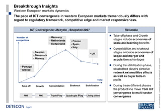 ICT Convergence: Consolidation or Shakeout Stage! | PDF ...