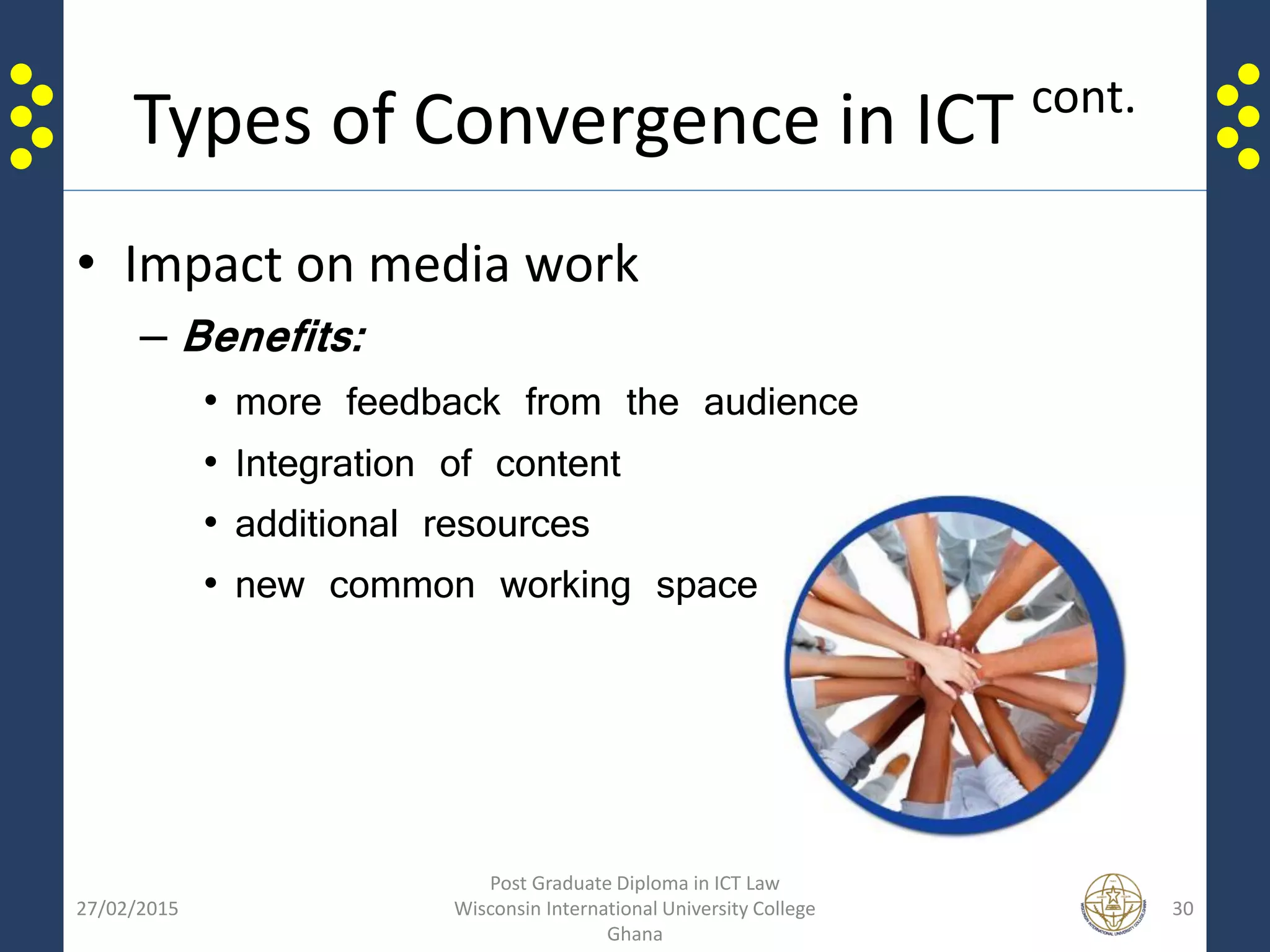 Ict convergence dr nana k annan | PPT