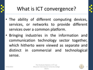 Ict convergence dr nana k annan