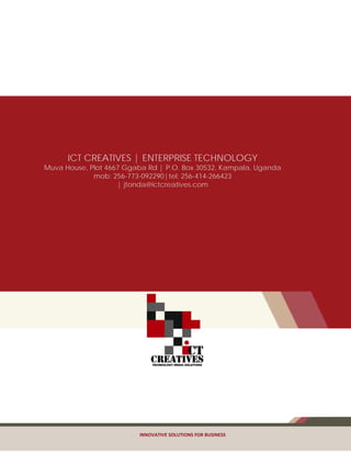 ICT Creatives Portfolio | PDF