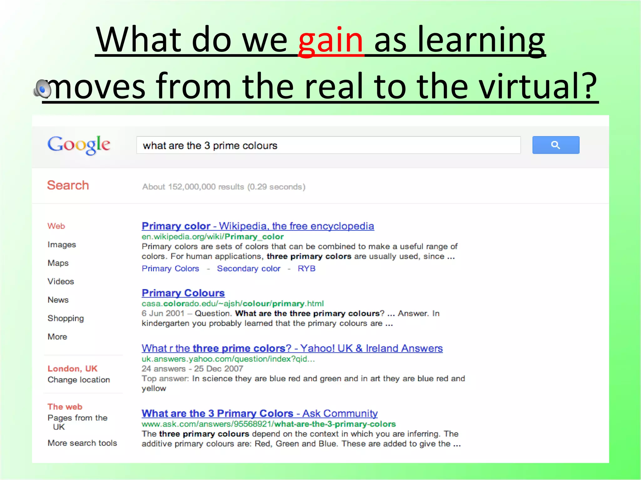 Ict critical reflection | PPT | Online Education | Education