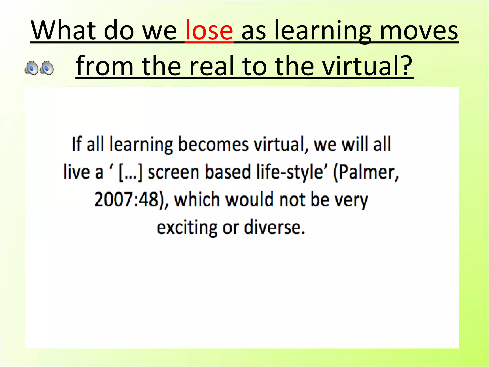 Ict critical reflection | PPT | Online Education | Education