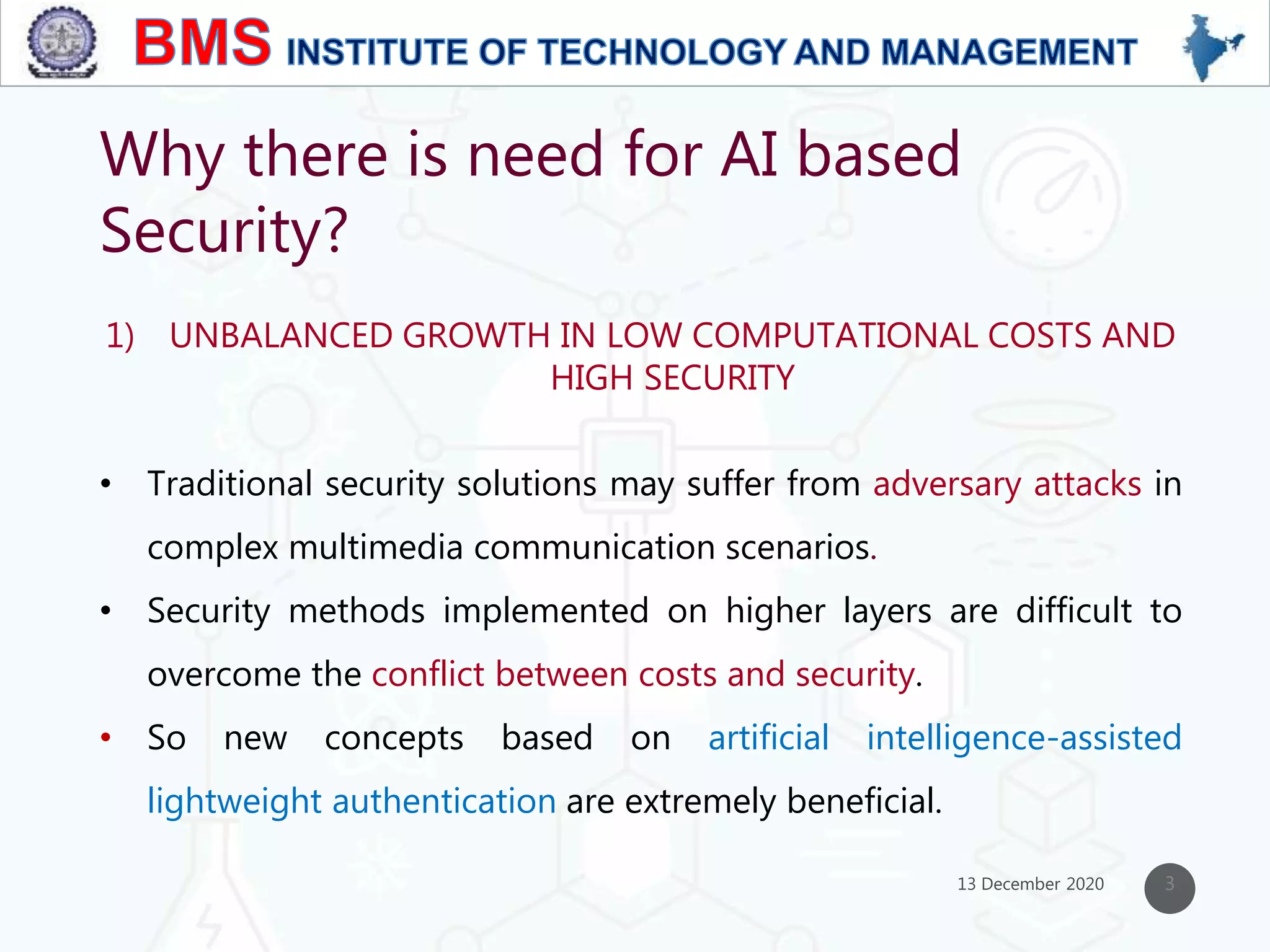 Machine Learning -Based Security Authentication for Wireless Multimedia Network | PPT