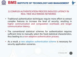 Machine Learning -Based Security Authentication for Wireless Multimedia Network | PPT