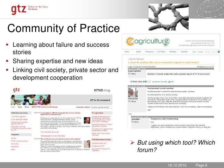 The importance of an enabling environment for ICT4D