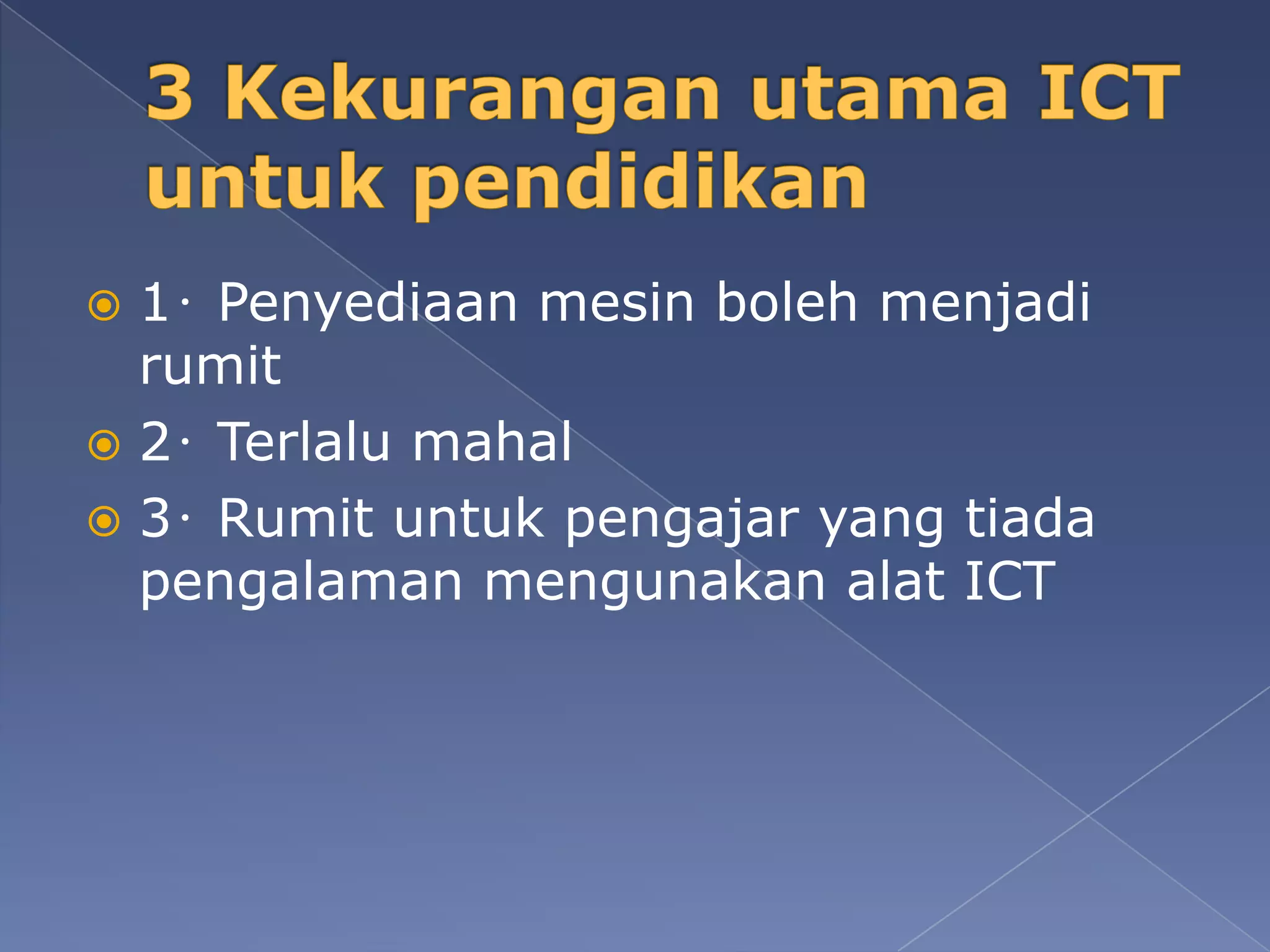 Ict dalam pendidikan | PPTX