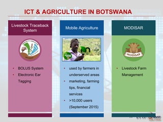 ICT DEVELOPMENT, POLICY AND REGULATION IN BOTSWANA | PPT
