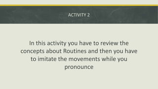 Digital text_My daily Routines | PPT