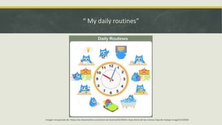 Digital text_My daily Routines | PPT