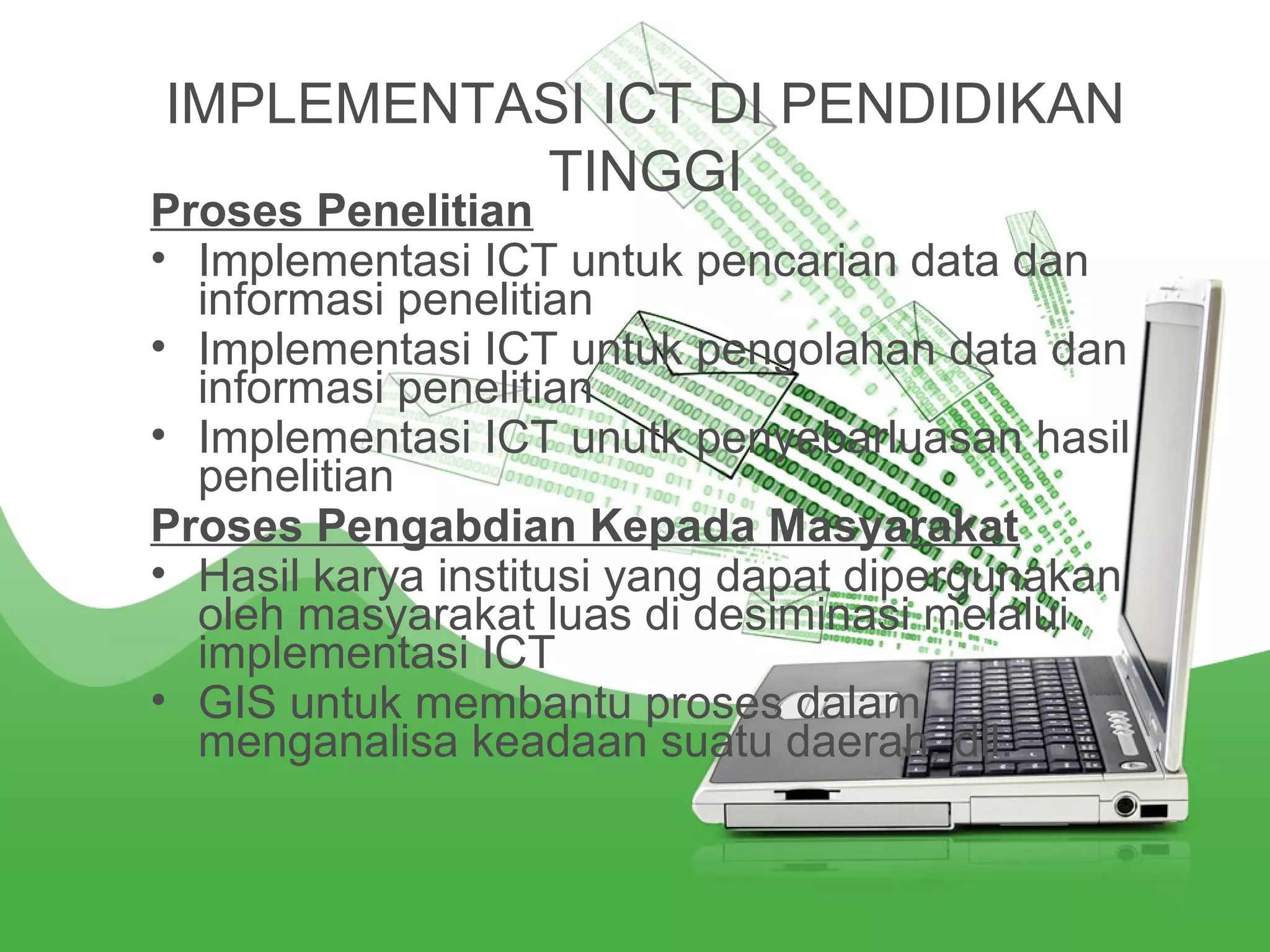 Ict dlm dunia pendidikan | PPT