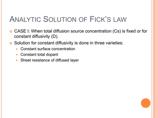 Ic technology- diffusion and ion implantation | PPTX | Chemistry | Science