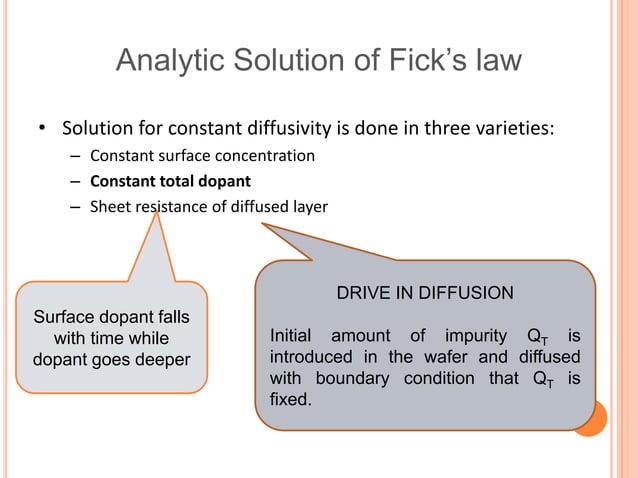 Ic technology- diffusion and ion implantation | PPTX | Chemistry | Science
