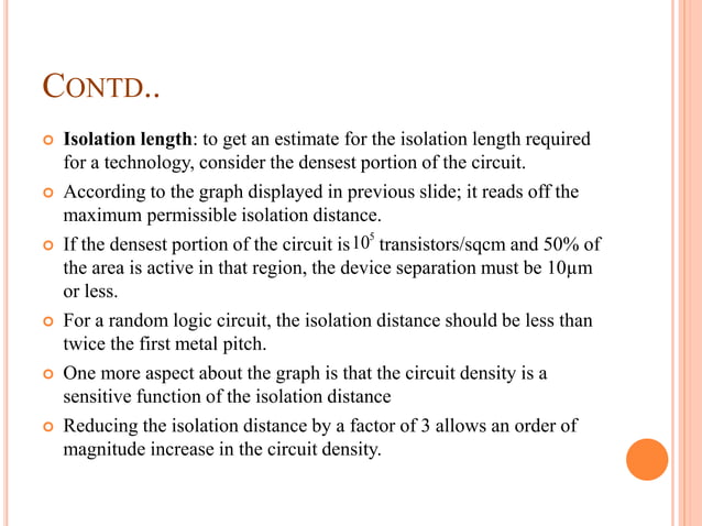 Ic tech unit 5- VLSI Process Integration | PPTX | Chemistry | Science