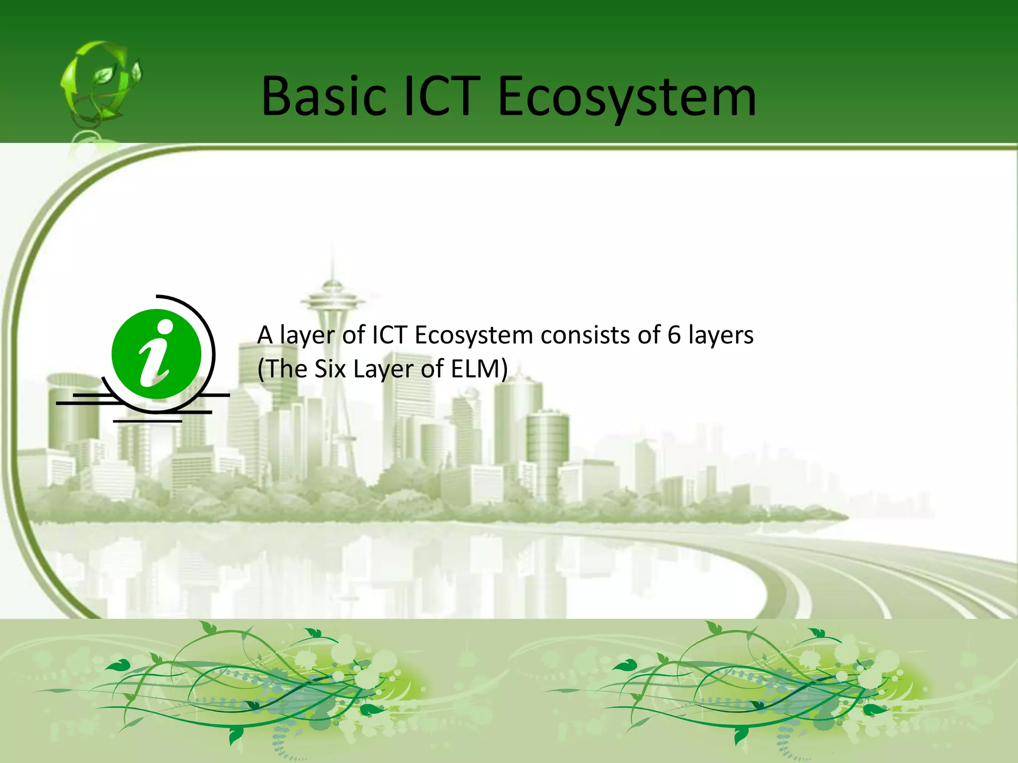 The New ICT Ecosystem : The New Architecture | PPTX | Internet | Computing
