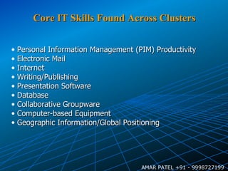 ICT Cluster - Education | PPT | IT and Internet Support | Internet