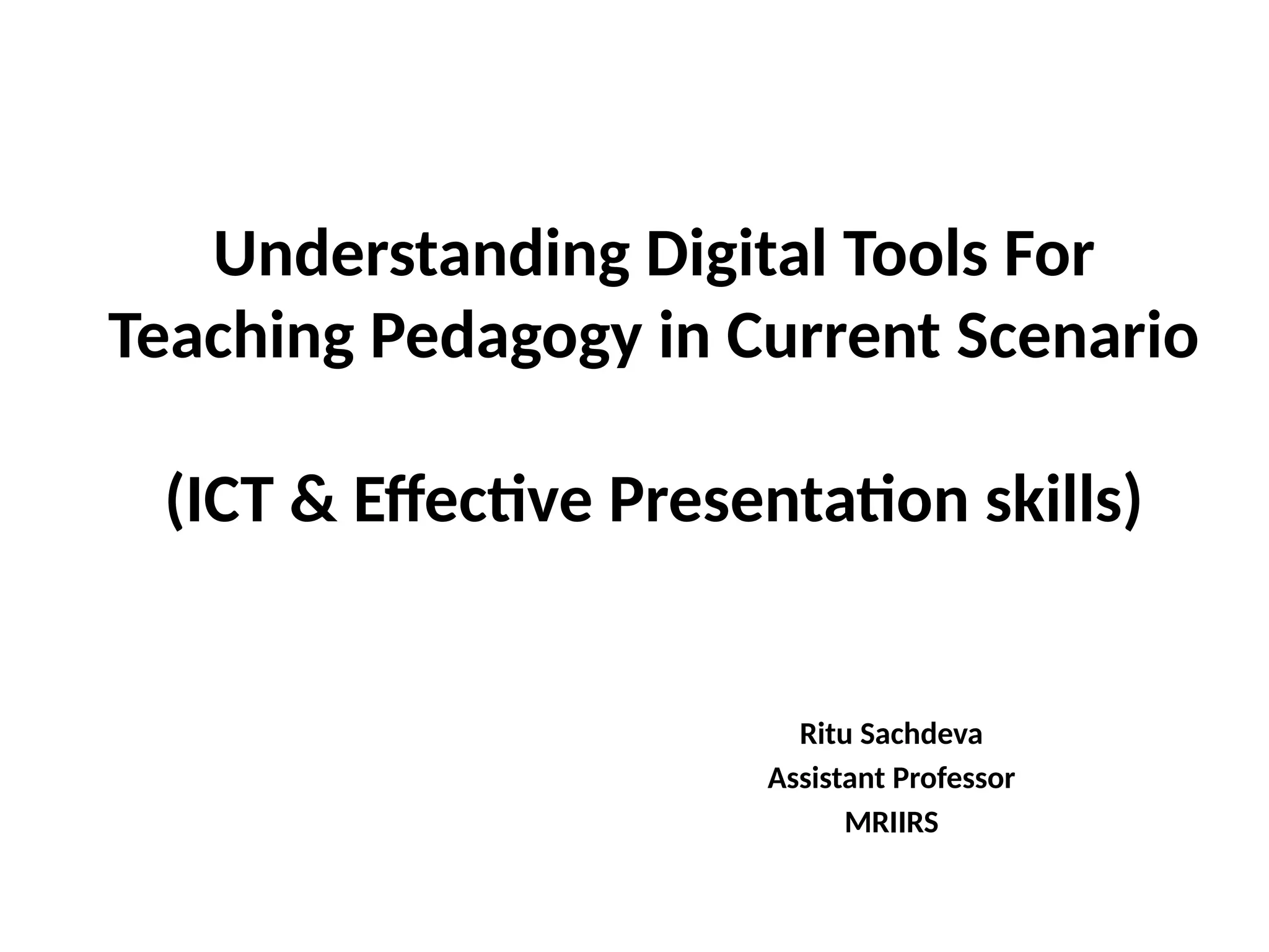ICT and Effective presentation tools.pptx