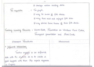 ICT Enabled Lesson Plan | PDF