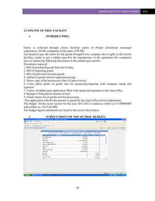 Ict enabled municipal initiative | PDF