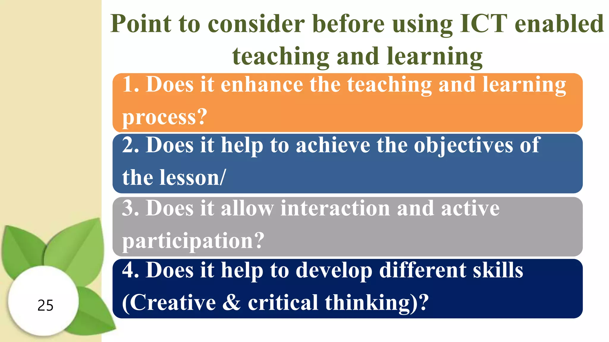 ICT enabled teaching learning | PPTX