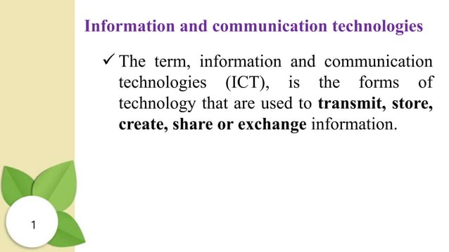 ICT enabled teaching learning | PPT
