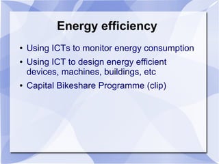 Role of ICTs in Environmental Conservation Management | ODP