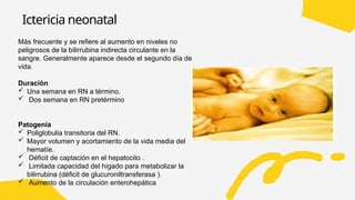Ictericia neonatal zonas de kramer para la ictericia | PPTX