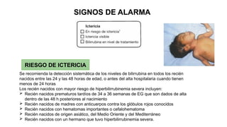 Ictericia neonatal segun las guias ACORN | PPTX