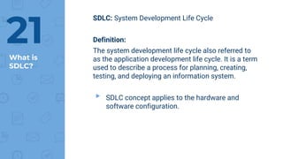 ICT ERP & SDLC Presentation | PPT