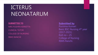 Icterus neonatorum presentation for students | PPTX | Pregnancy ...
