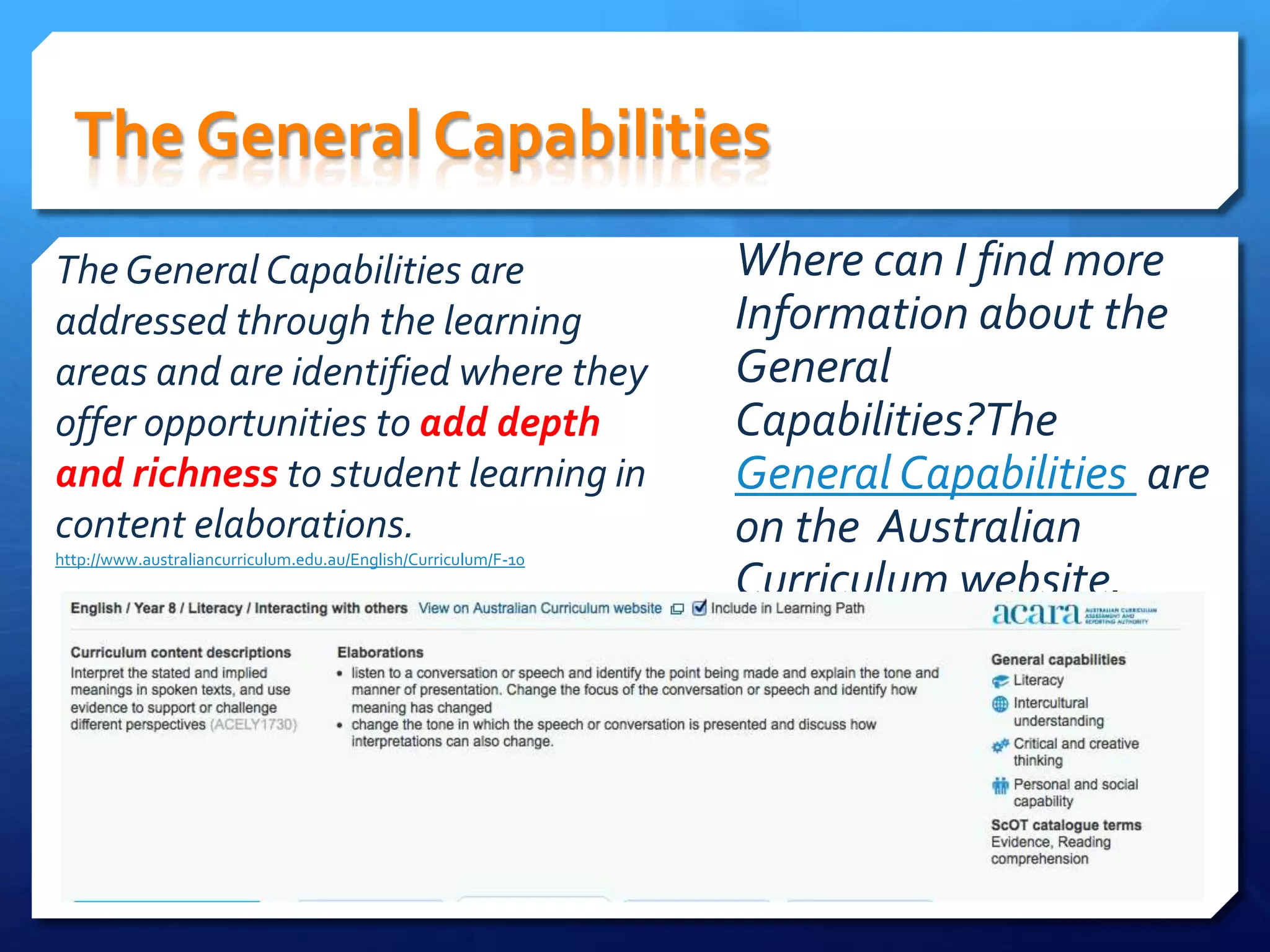 Key Differences: ICT General Capability and Digital Technology | PPTX