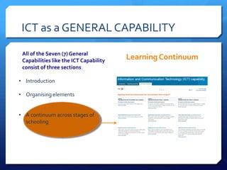 Key Differences: ICT General Capability and Digital Technology | PPTX