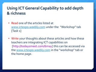 Key Differences: ICT General Capability and Digital Technology | PPTX