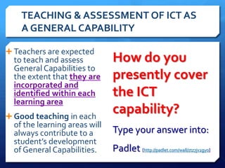 Key Differences: ICT General Capability and Digital Technology | PPTX
