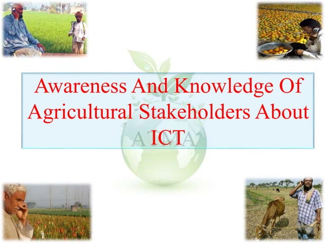 knowledge and awareness of ICT | PPT