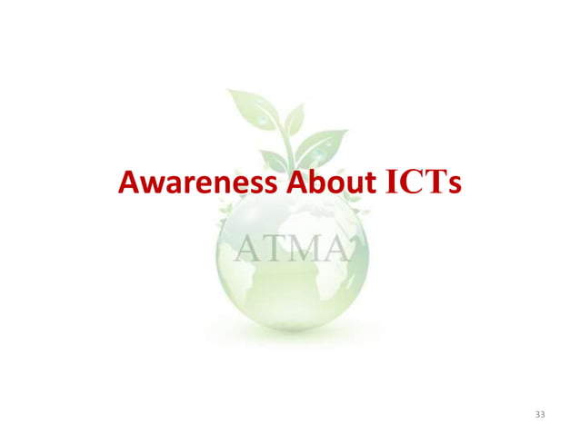 knowledge and awareness of ICT | PPT