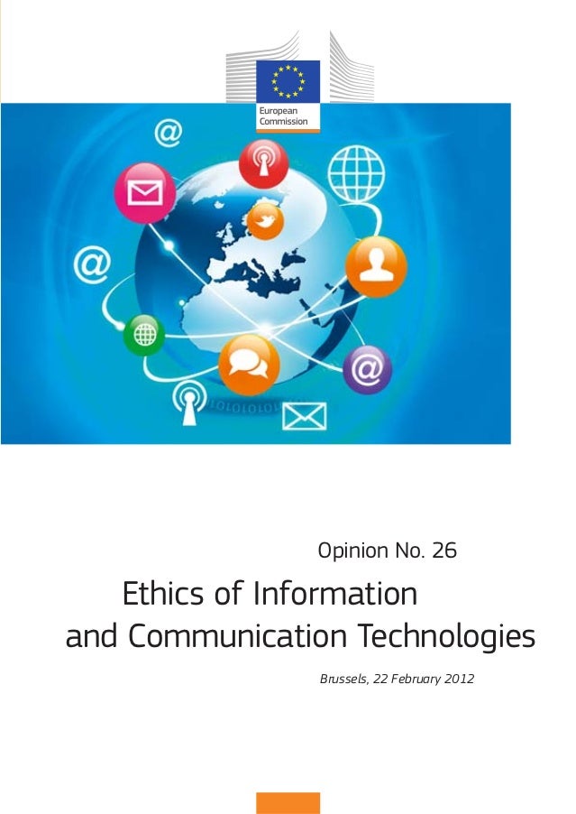 Ethics of Ict opinion 26 final