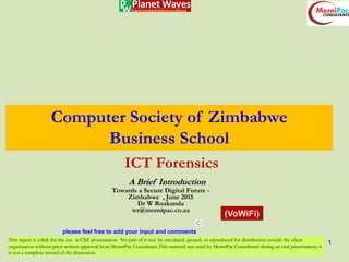 Ict forensics and audit bb | PDF
