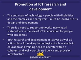 ICT for Inclusion project | PPT