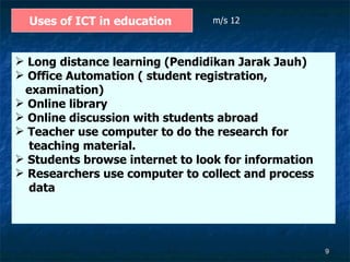 Ict form 4 chapter 1(answer) | PPT