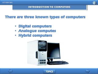 INFORMATION AND COMMUNICATION TECHNOLOGY FOR SENIOR HIGH SCHOOL | PPT