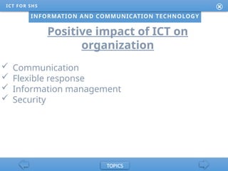 ICT lecture notes for senior high school | PPTX