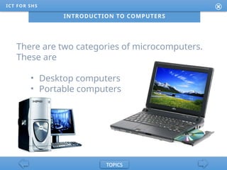 ICT lecture notes for senior high school | PPTX