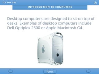 ICT lecture notes for senior high school | PPTX