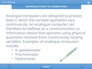 ICT lecture notes for senior high school | PPTX