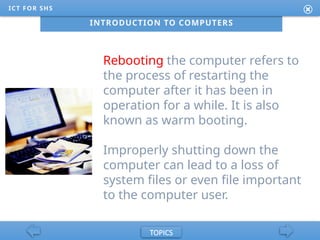 ICT lecture notes for senior high school | PPTX
