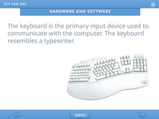 ICT lecture notes for senior high school | PPTX