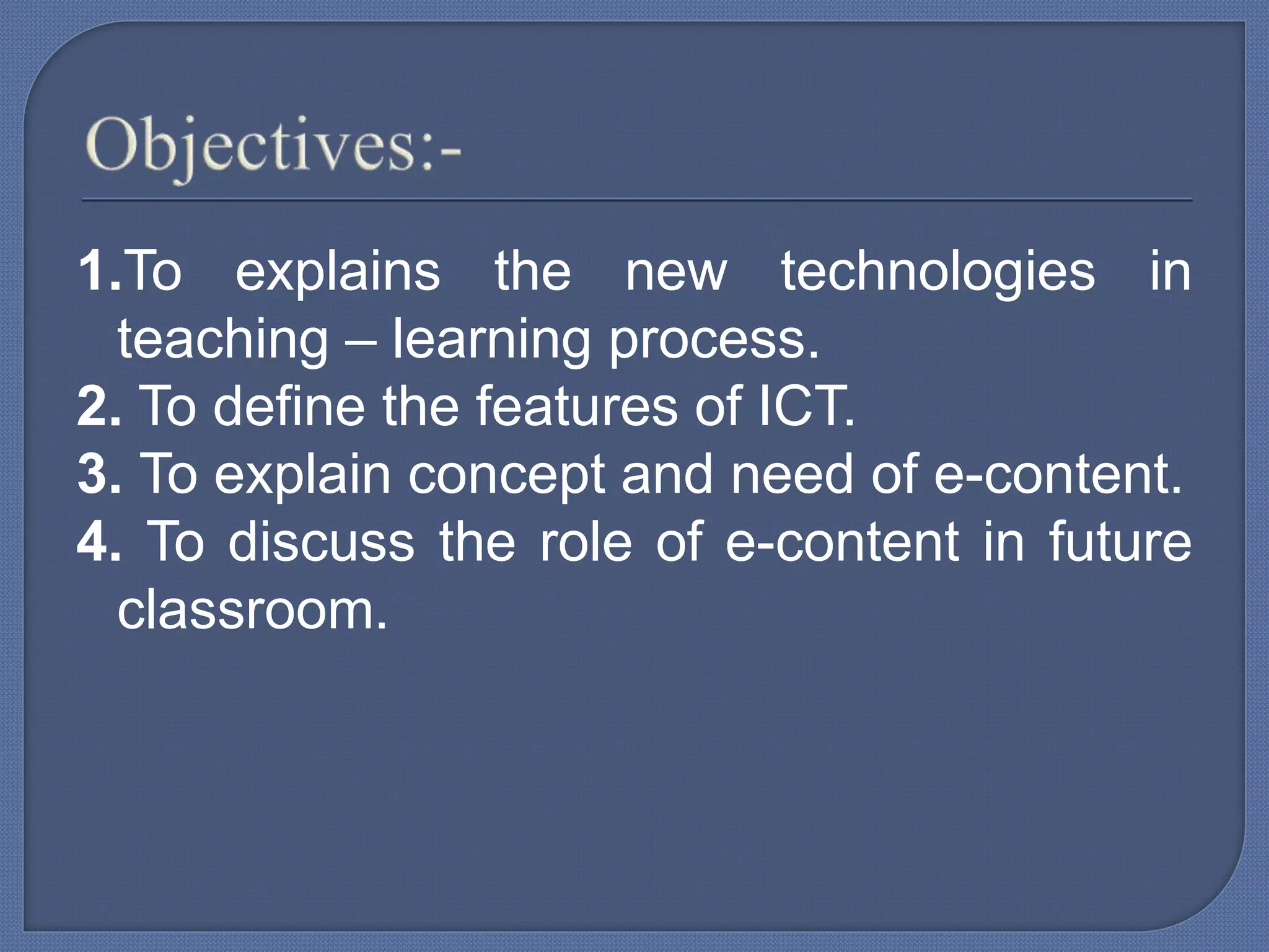 Ict future education | PPT